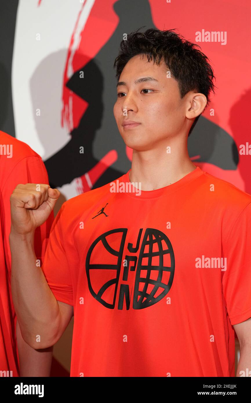 Tokyo, Japan. 28th June, 2024. Yuki Kawamura (JPN) Basketball : Japan national team send-off ...