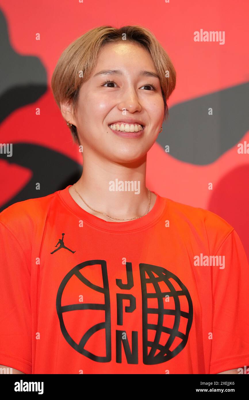 Tokyo, Japan. 28th June, 2024. Saori Miyazaki (JPN) Basketball : Japan ...