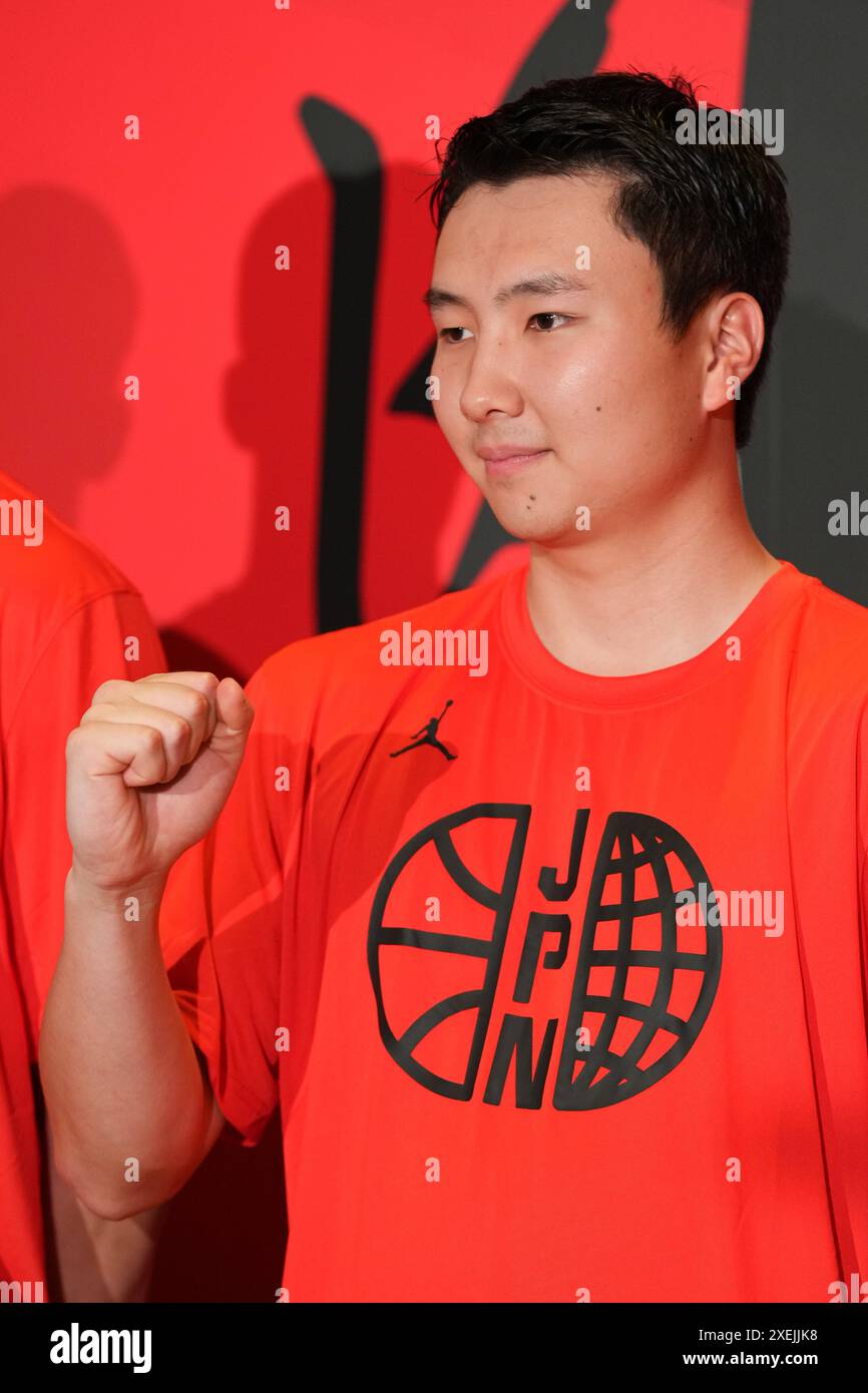 Tokyo, Japan. 28th June, 2024. Keisei Tominaga (JPN) Basketball : Japan ...