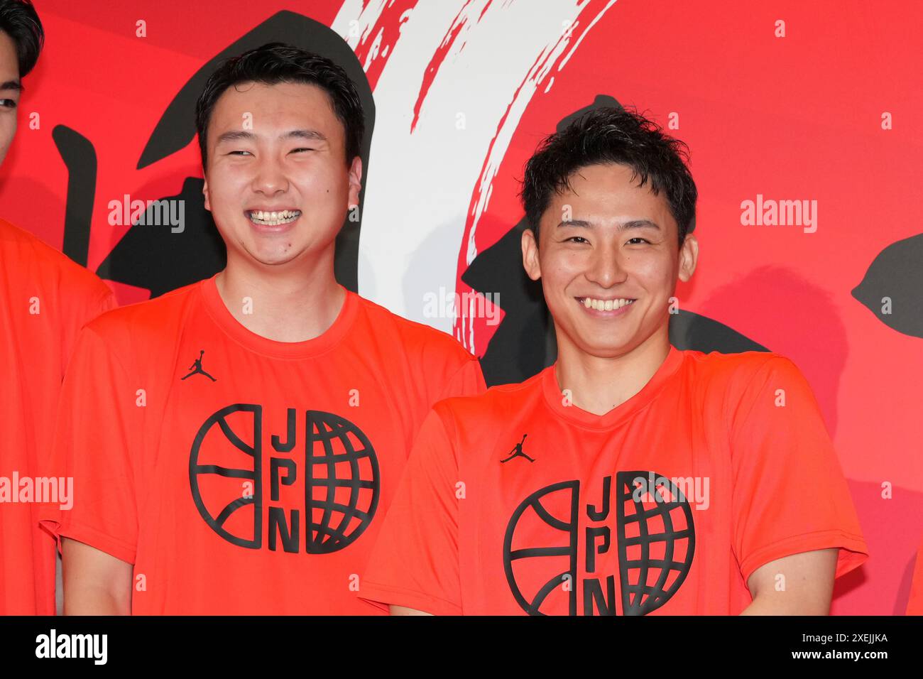 Tokyo, Japan. 28th June, 2024. (L-R) Keisei Tominaga, Yuki Kawamura ...