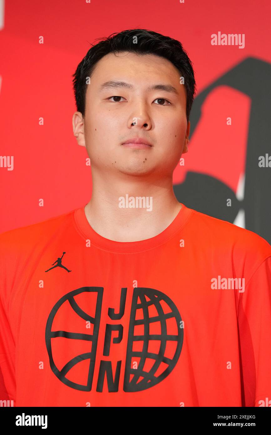 Tokyo, Japan. 28th June, 2024. Keisei Tominaga (JPN) Basketball : Japan ...