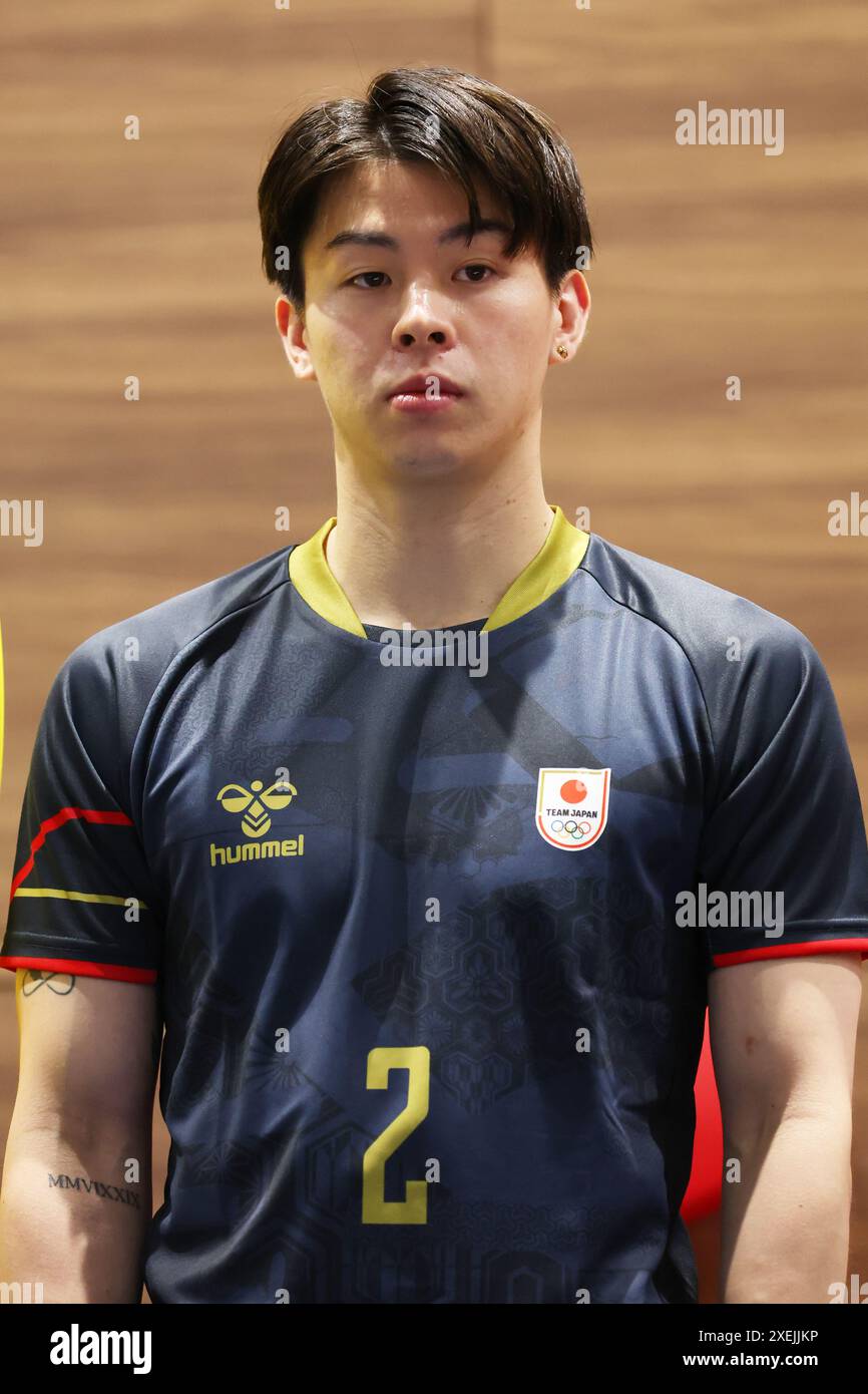 Tokyo, Japan. 27th June, 2024. Kosuke Yasuhira (JPN) Handball : Japan Handball Association ...