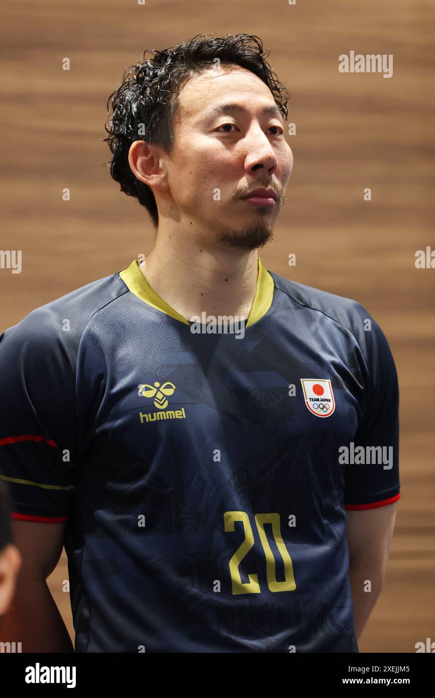 Tokyo, Japan. 27th June, 2024. Jin Watanabe (JPN) Handball : Japan Handball Association ...