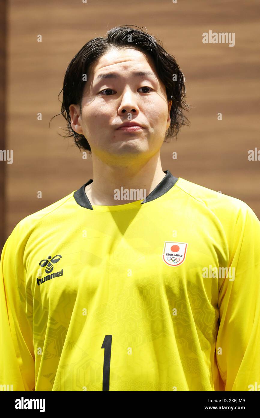 Tokyo, Japan. 27th June, 2024. Takumi Nakamura (JPN) Handball : Japan ...