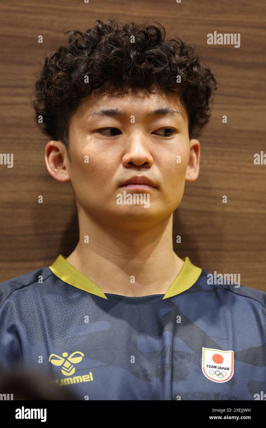 Tokyo, Japan. 27th June, 2024. Sota (JPN) Handball : Japan Handball Association announces the ...