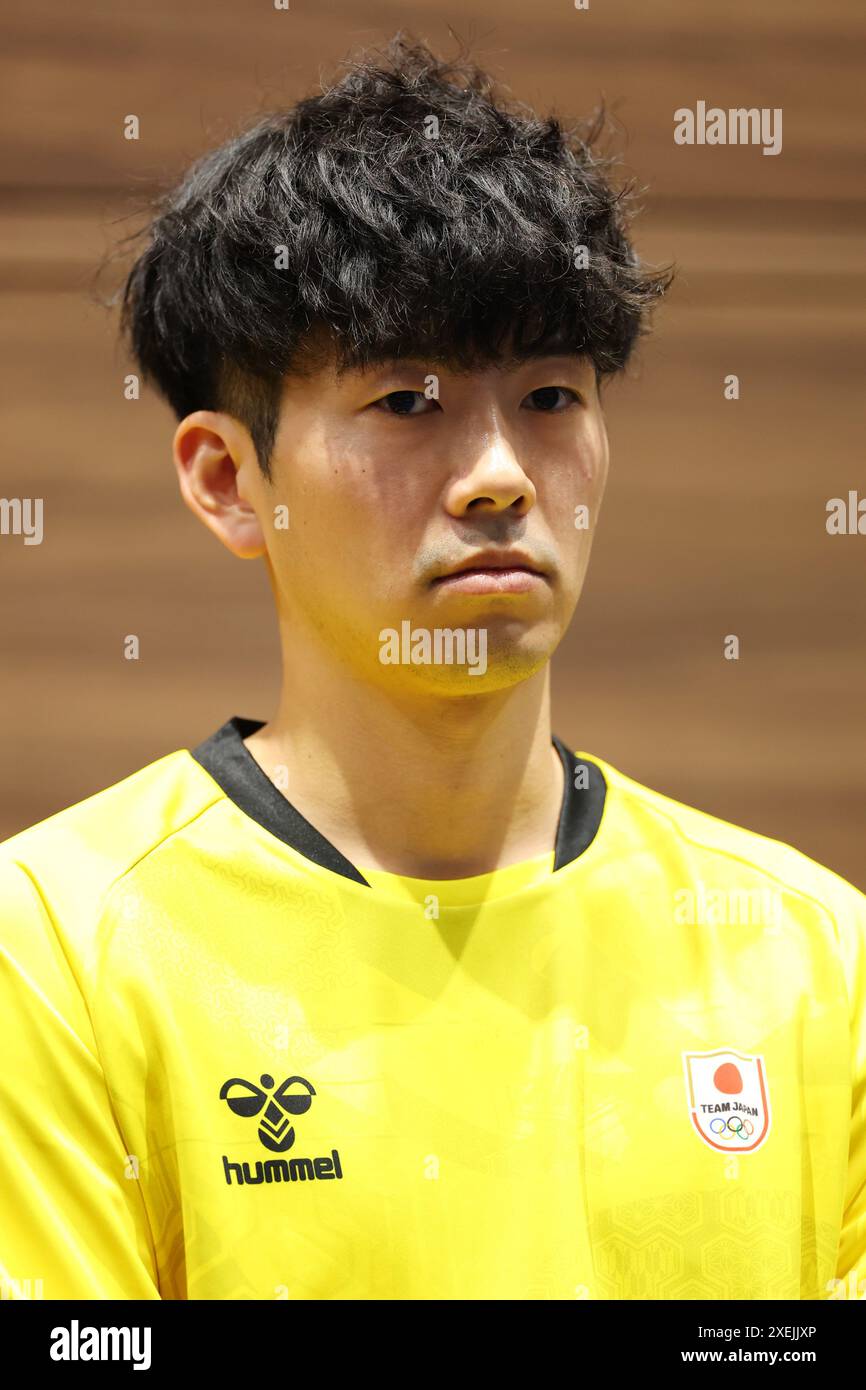 Tokyo, Japan. 27th June, 2024. Daisuke Okamoto (JPN) Handball : Japan Handball Association ...