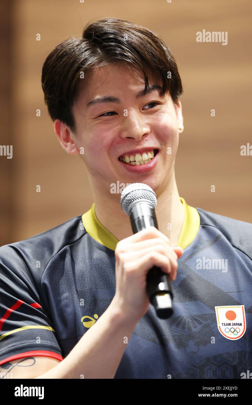 Tokyo, Japan. 27th June, 2024. Kosuke Yasuhira (JPN) Handball : Japan Handball Association ...