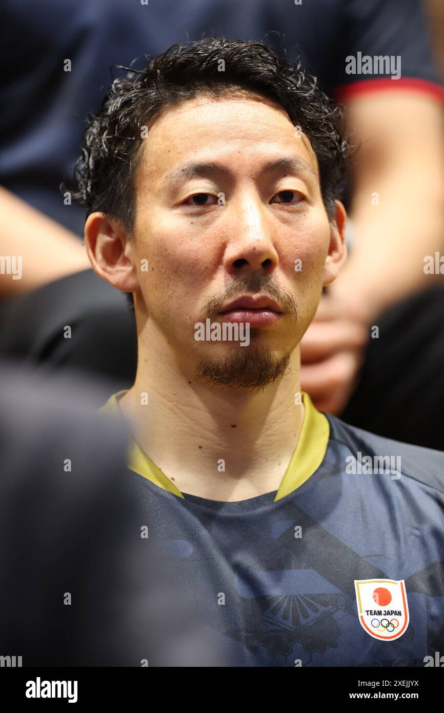 Tokyo, Japan. 27th June, 2024. Jin Watanabe (JPN) Handball : Japan Handball Association ...