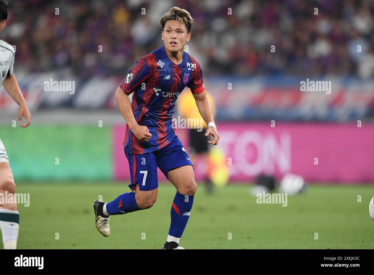 Tokyo, Japan. 26th June, 2024. FC Tokyo's Kuryu Matsuki during the 2024 ...