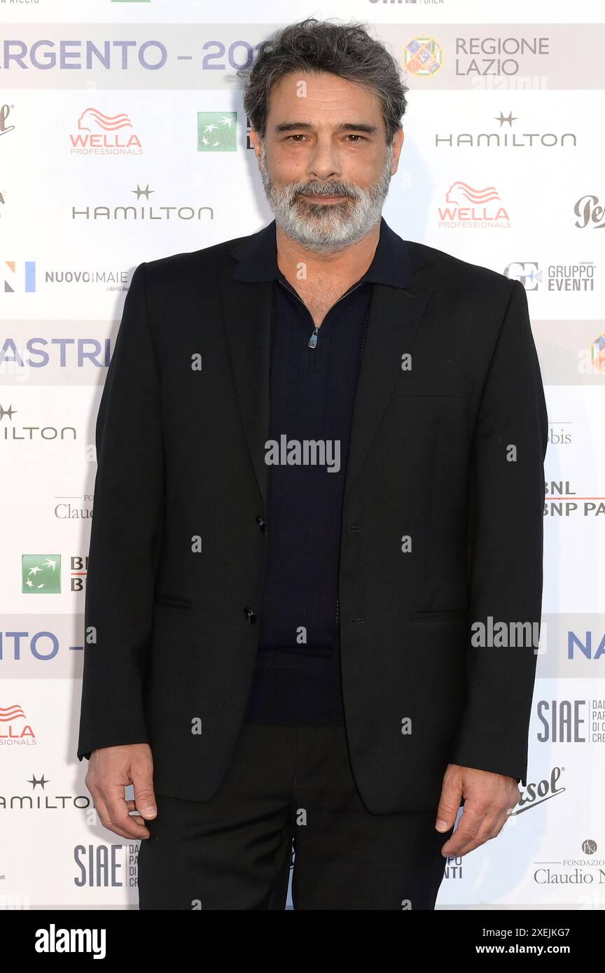 Marco Leonardi bei der Verleihung der Nastri d'Argento 2024 im Museo ...