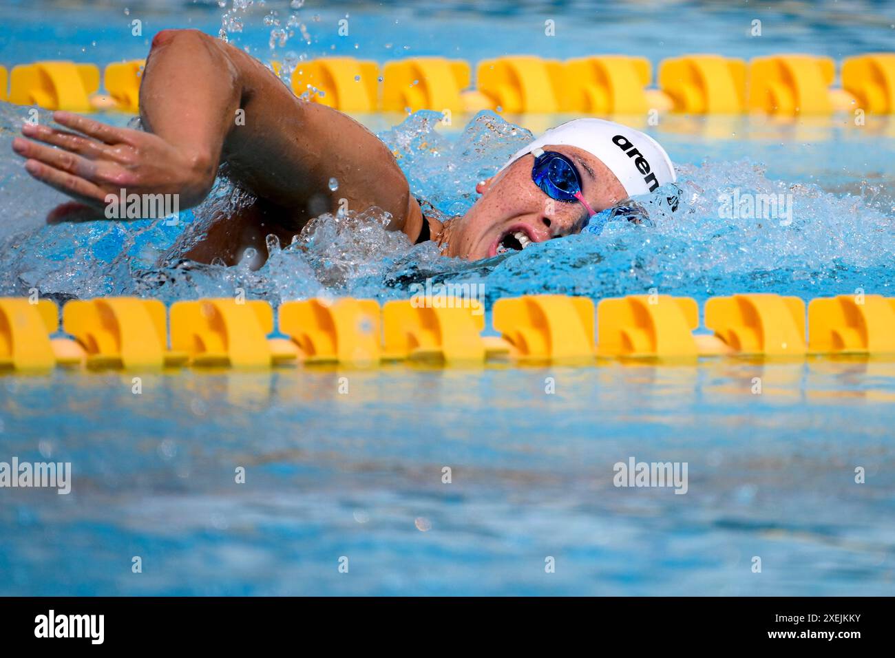 Siobhan Haughey of Hong Kong competes in the 400m Freestyle Women Heats ...
