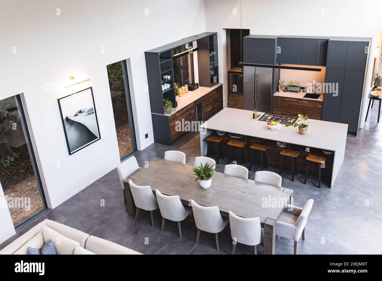 Modern kitchen countertops hi-res stock photography and images - Alamy