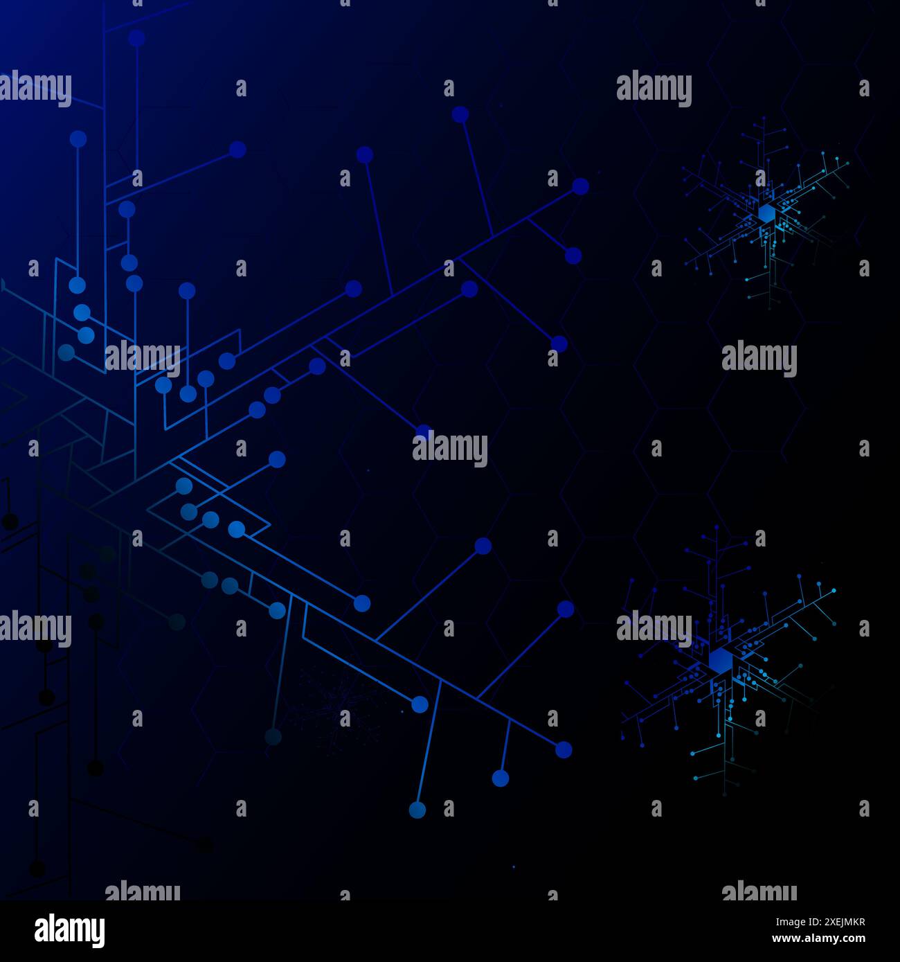 technology snow electronic logo design for christmas background Stock ...