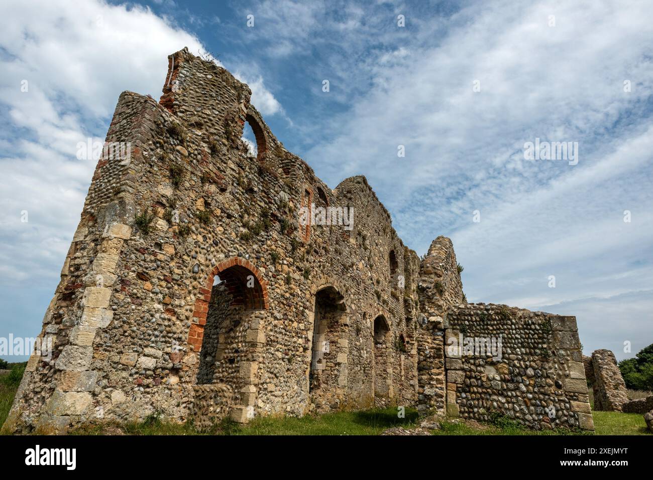 Dunwich, June 18th 2024: Greyfriars Medieval Friary Stock Photo - Alamy