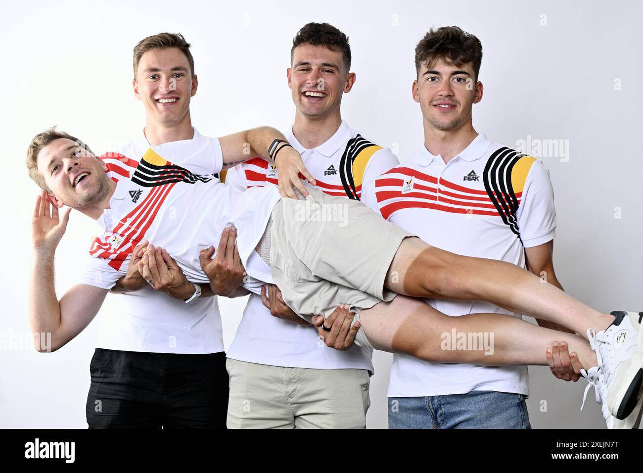 Brussels, Belgium. 27th June, 2024. Belgian cyclist Lindsay De Vylder ...