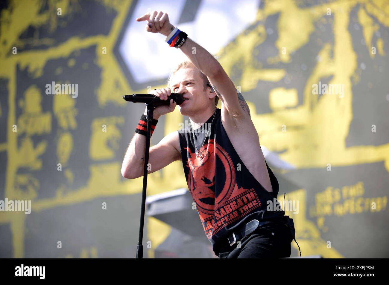 Sum 41 live auf dem 26. Hurricane Festival 2024 am Eichenring. Scheeßel ...