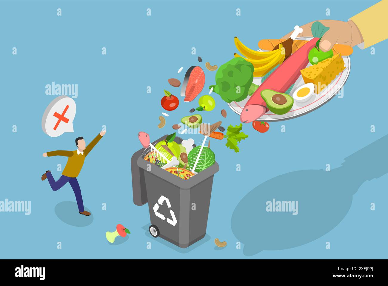Garbage cartoon illustration png hi-res stock photography and images ...