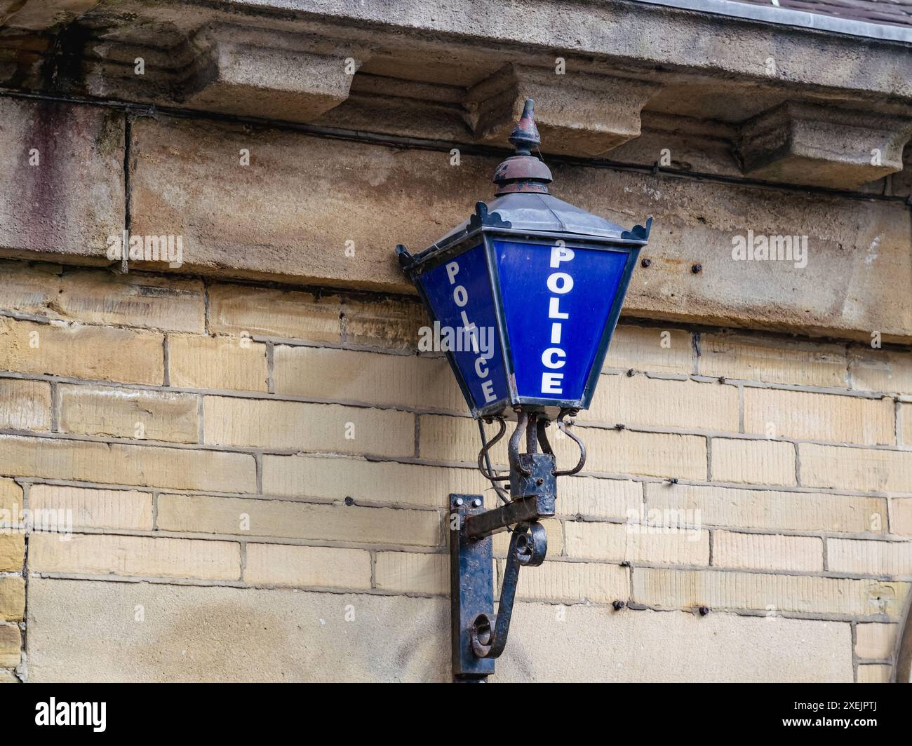 Old Police lantern Stock Photo - Alamy