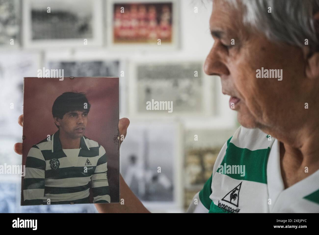 Portugal, 27 june 2024 . One of the main figures in Sporting's history ...