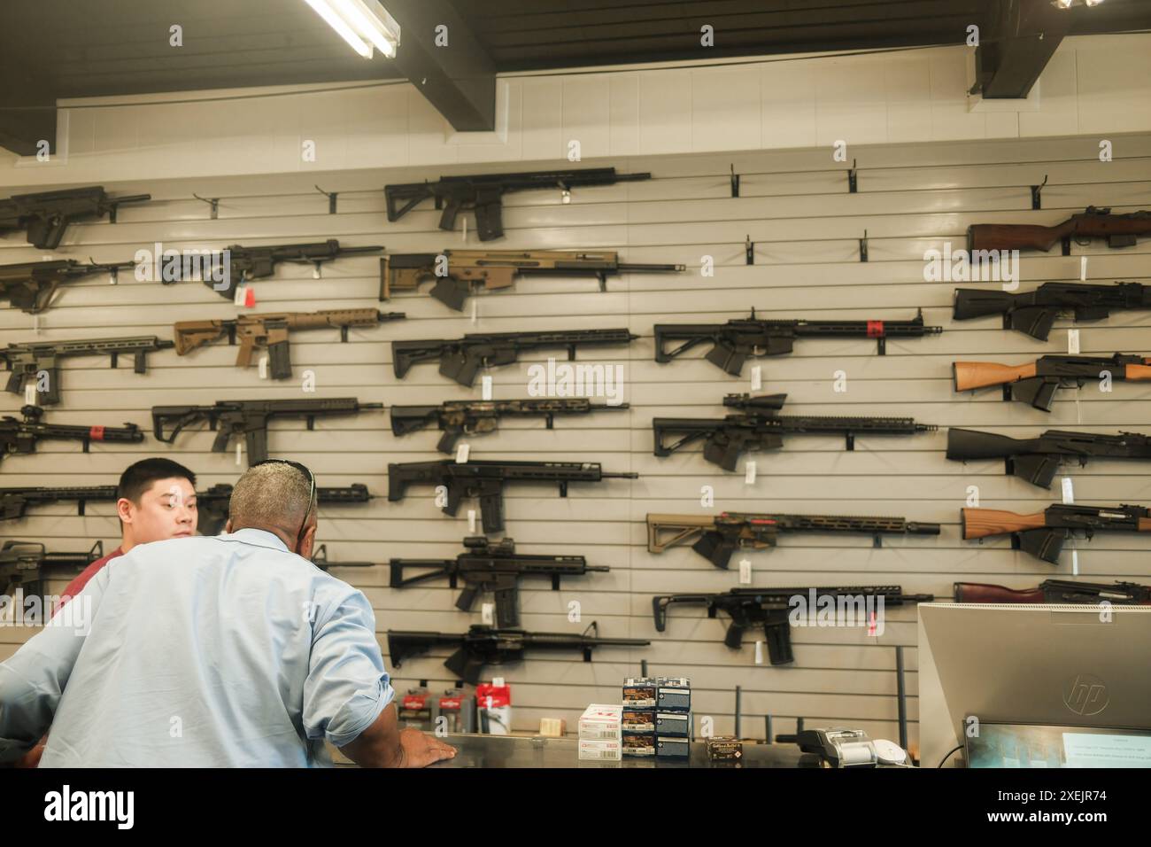 Tax on firearms hi-res stock photography and images - Alamy