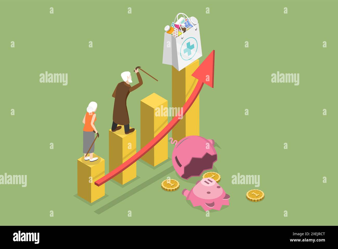 Population growth cartoon hi-res stock photography and images - Alamy