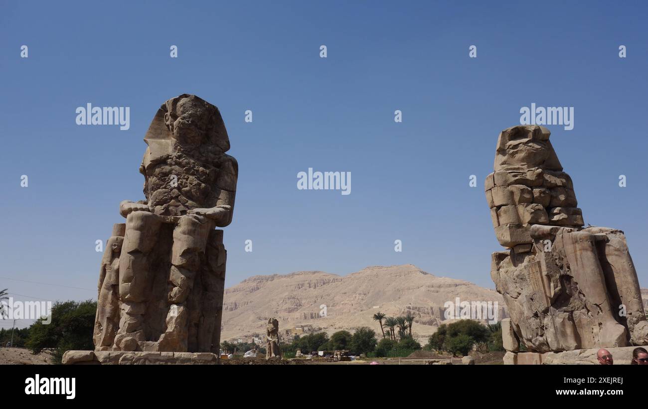 Conservation Project of the Collossi of Memnon and Amenhotep III Temple ...
