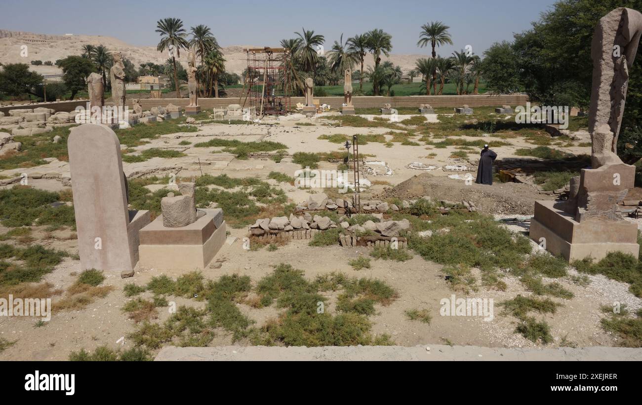 Conservation Project of the Collossi of Memnon and Amenhotep III Temple ...