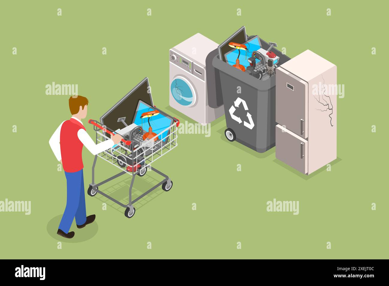 Garbage cartoon illustration png hi-res stock photography and images ...