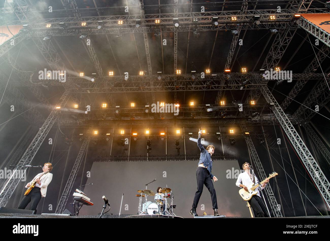 The band "The Kooks" in concert on Thursday, 27 June 2024 as part of ...