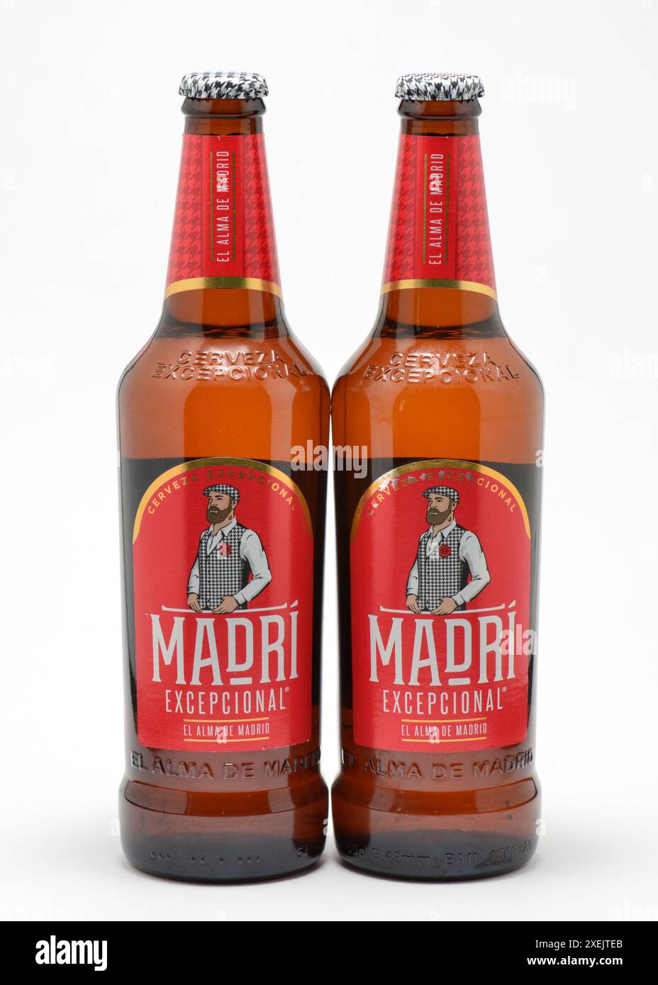Madri spanish cerveza hi-res stock photography and images - Alamy