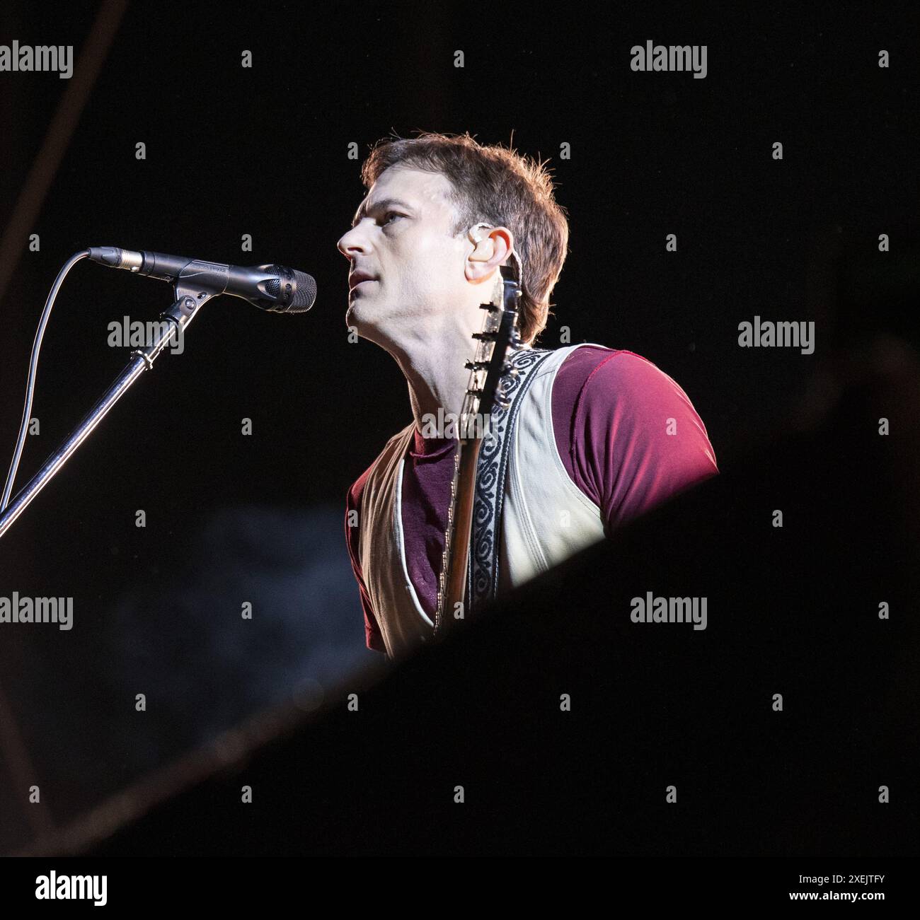 Linz, Austria. 27th June, 2024. The band "Kings of Leon" during concert ...