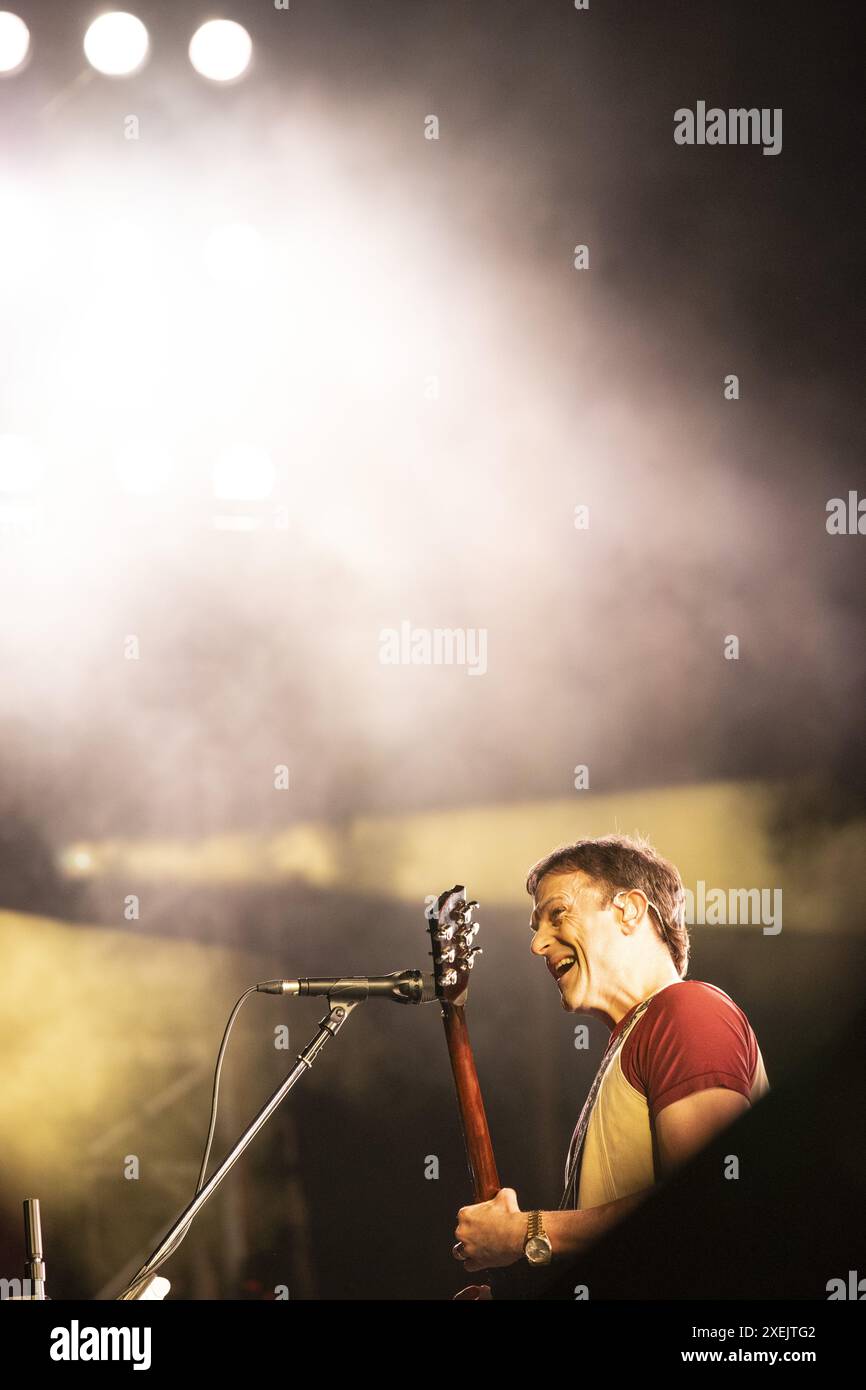 Linz, Austria. 27th June, 2024. The band "Kings of Leon" during concert ...