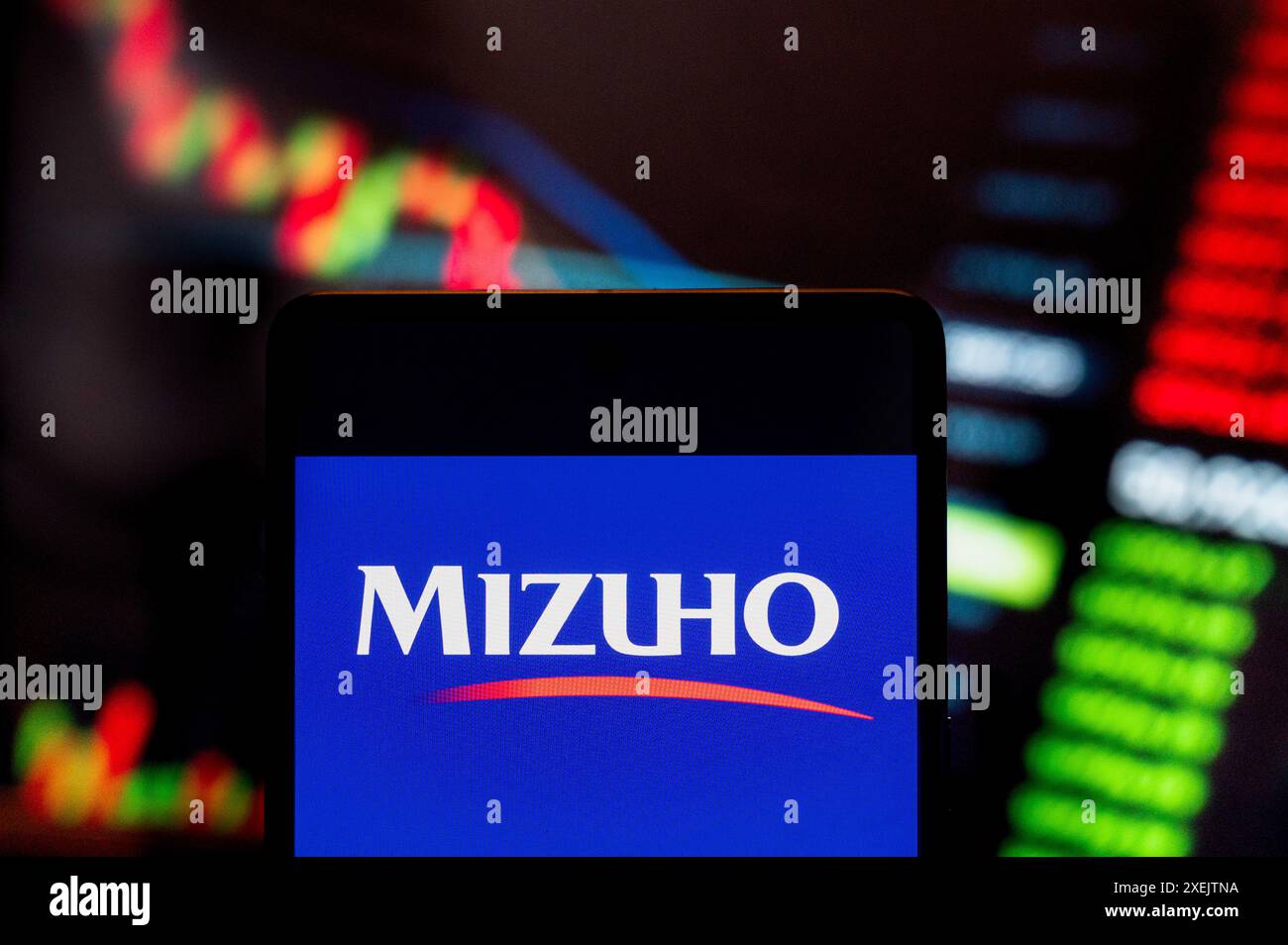 Mizuho bank logo hi-res stock photography and images - Alamy