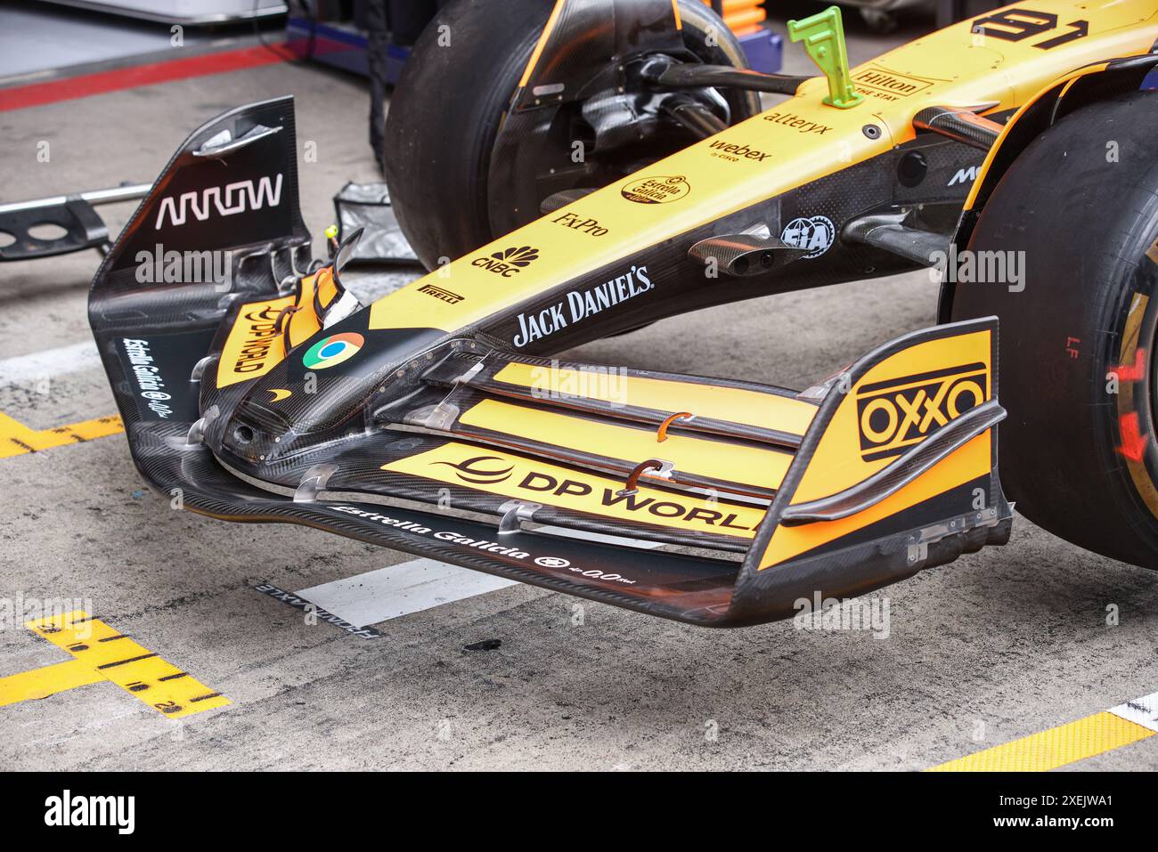 Spielberg, Austria, 28/06/2024, McLaren F1 Team MCL38, mechanical ...