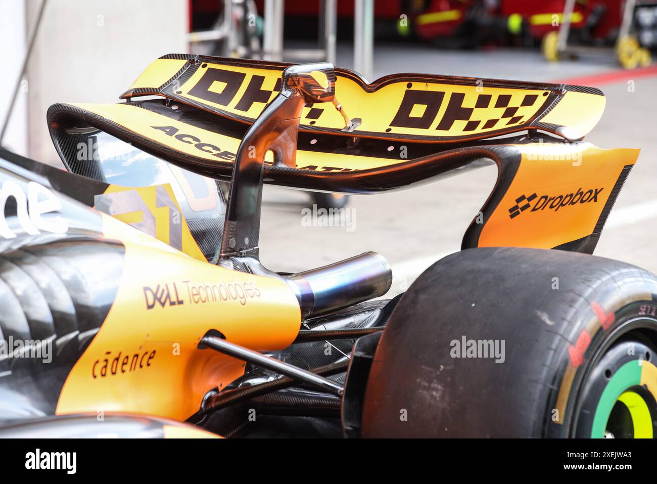Spielberg, Austria, 28/06/2024, McLaren F1 Team MCL38, mechanical ...