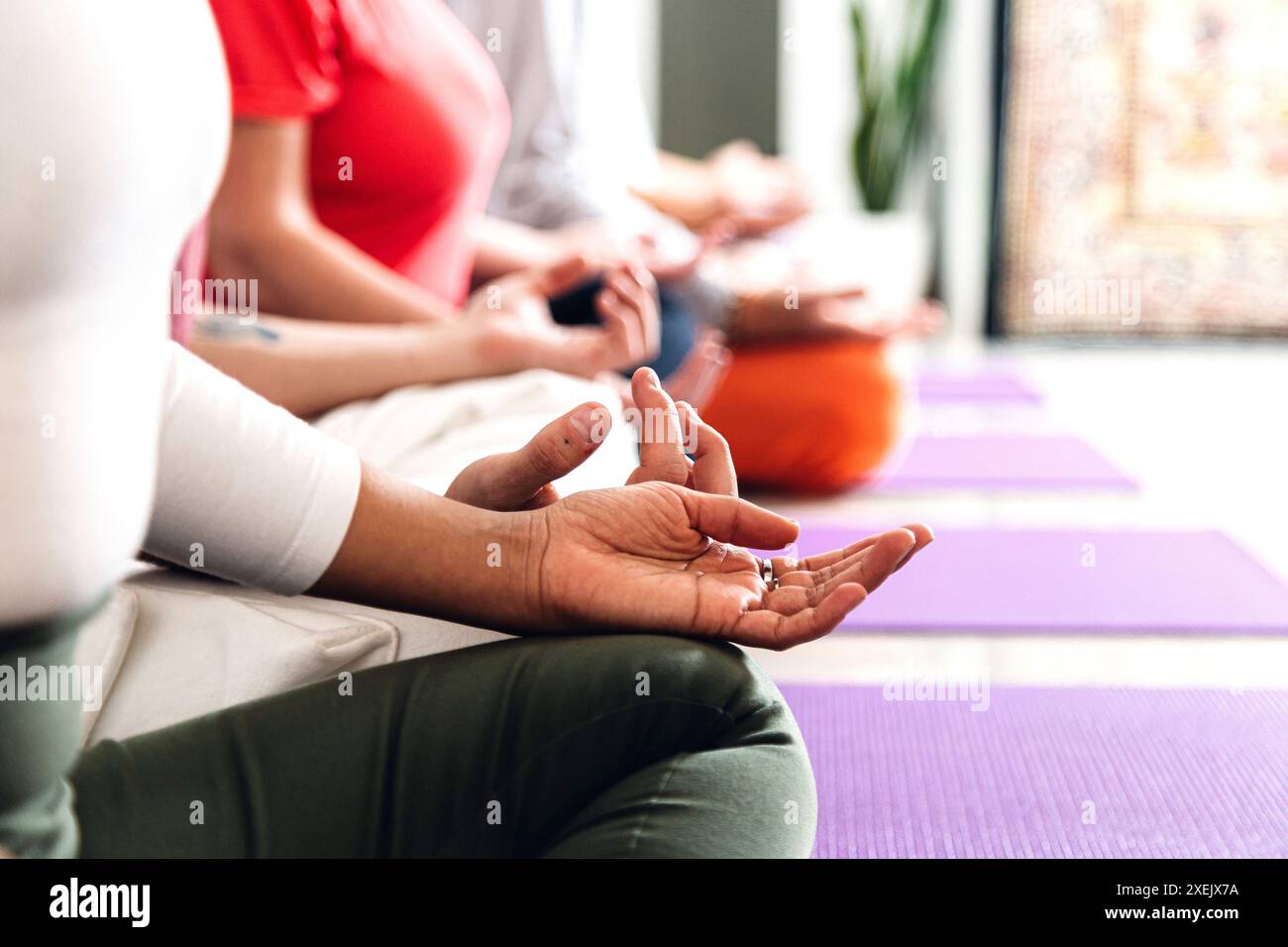 Mindfulness concept close up hi-res stock photography and images - Alamy