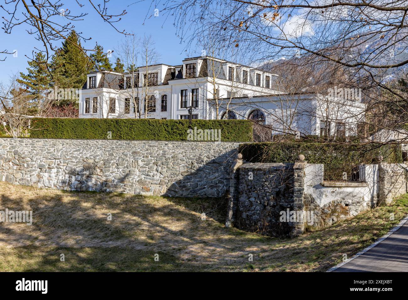 08.03.2024 / Igls, Innsbruck, Tirol, Österreich / Bild: Villa von Rene Benko in Igls, Haus ...