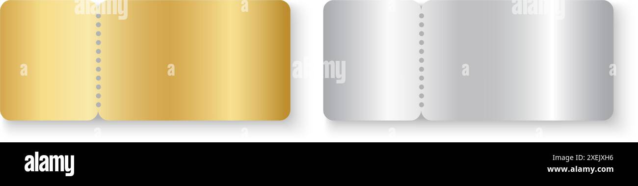 Golden raffle ticket hi-res stock photography and images - Alamy