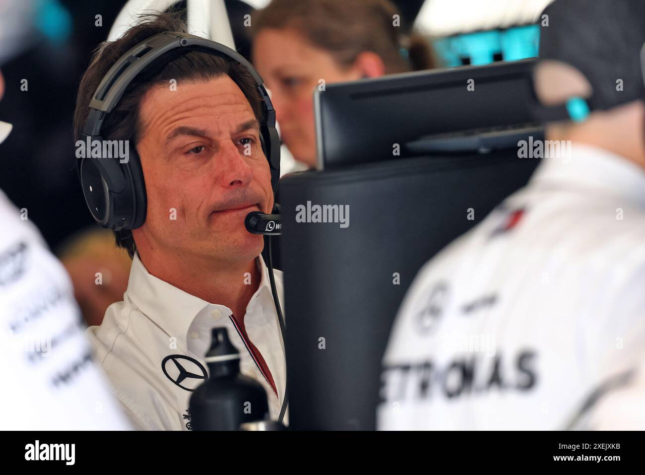 Spielberg, Austria. 28th June, 2024. Toto Wolff (GER) Mercedes AMG F1 Shareholder and Executive ...