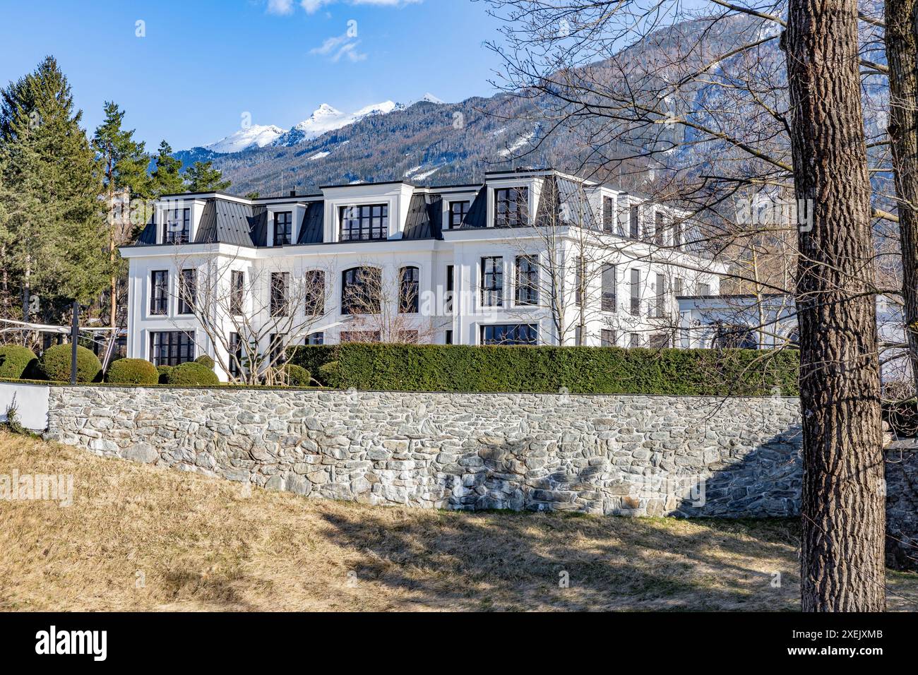 08.03.2024 / Igls, Innsbruck, Tirol, Österreich / Bild: Villa von Rene Benko in Igls, Haus ...