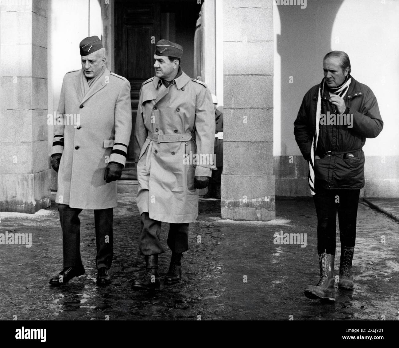 GEORGE C. SCOTT as General George S. Patton Jr. and KARL MALDEN as ...