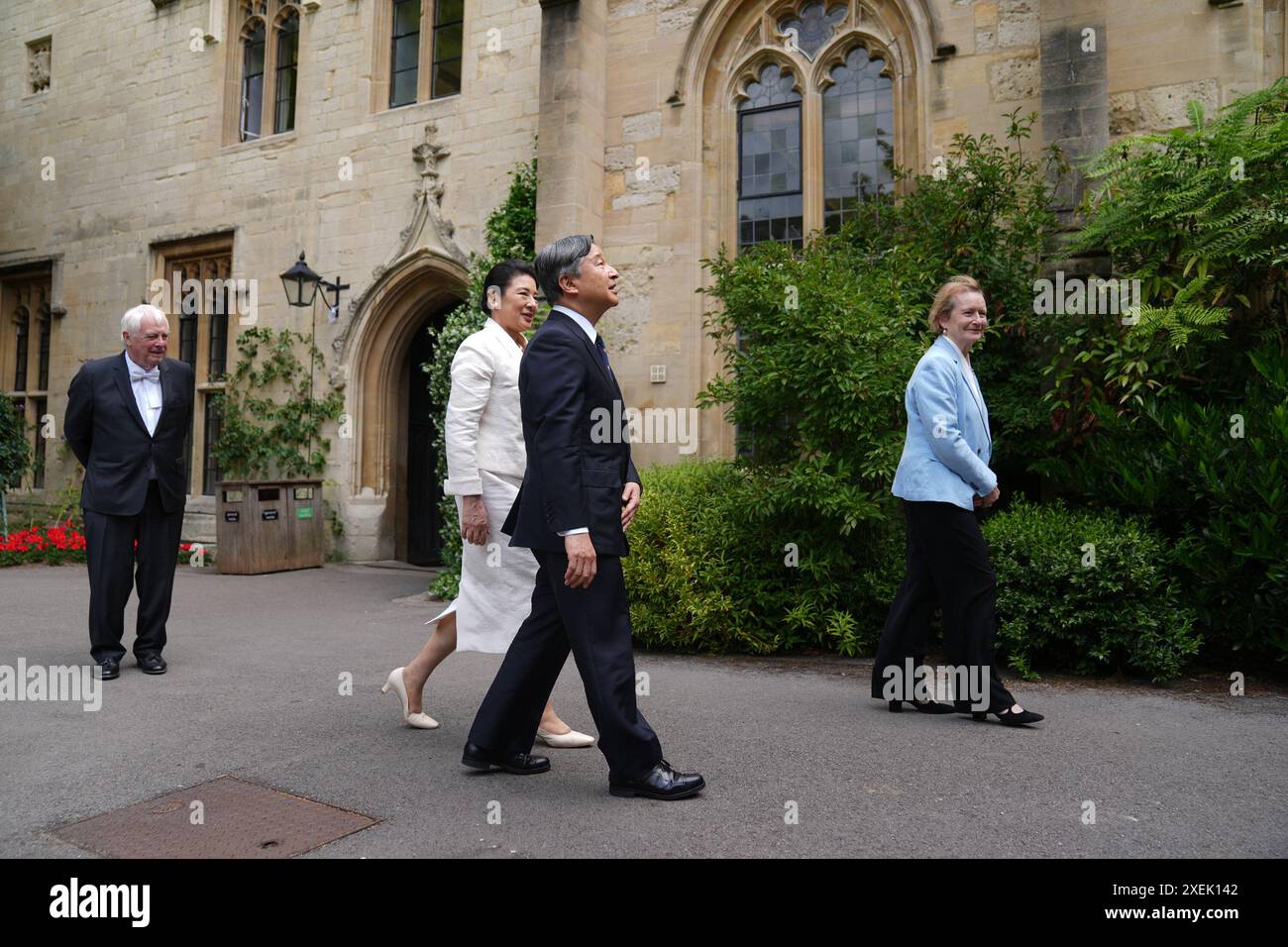 Head of Baliol College Dame Helen Ghosh and Chancellor of the ...