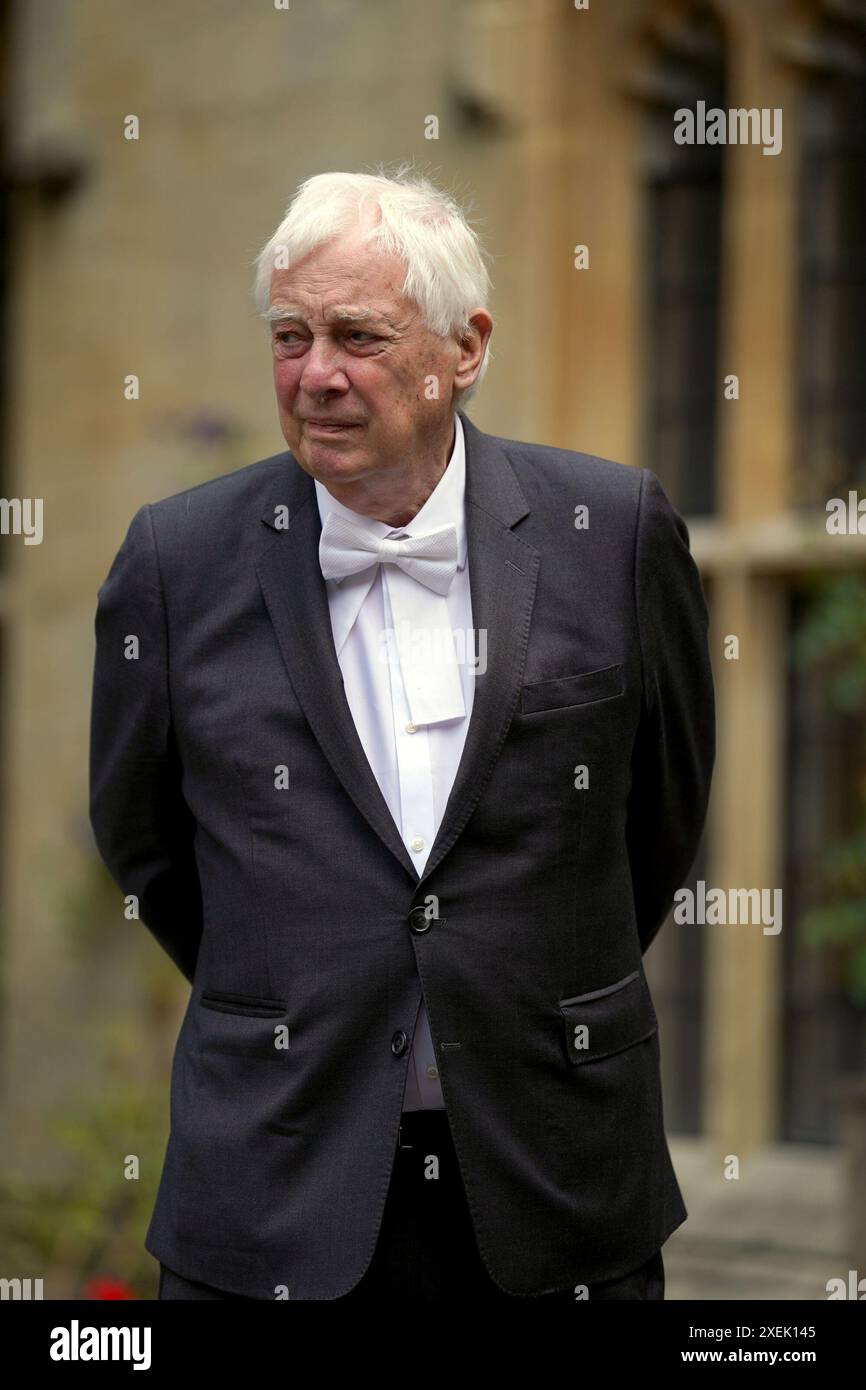 Chancellor of the University of Oxford Lord Chris Patten of Barnes ...