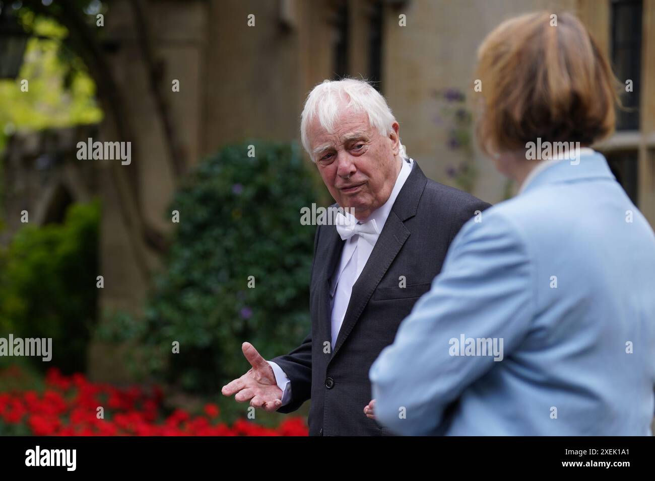 Chancellor of the University of Oxford Lord Chris Patten of Barnes ...