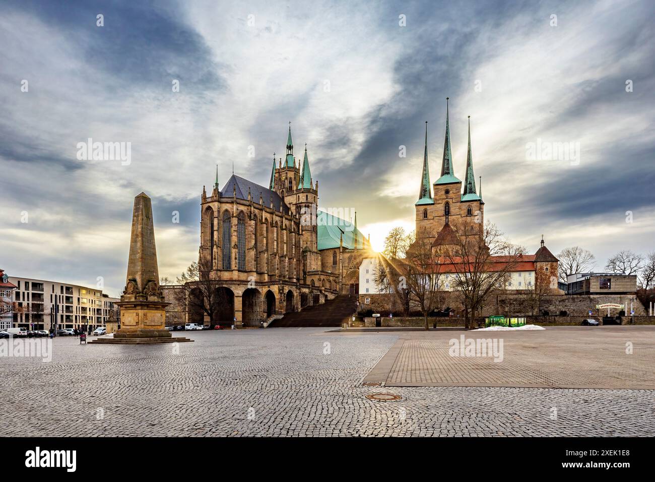 St marys cathedral erfurt hi-res stock photography and images - Alamy