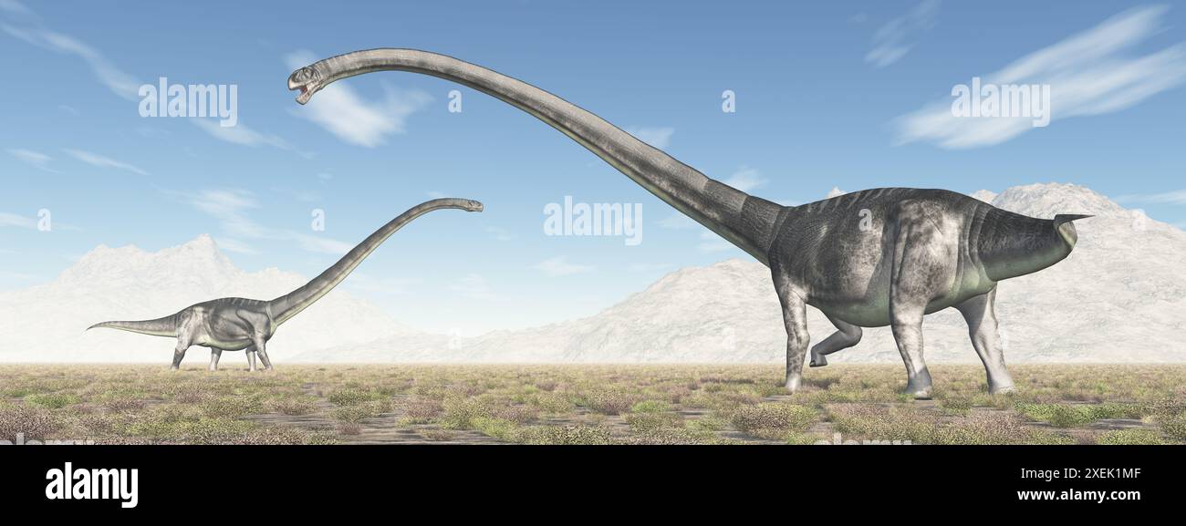Omeisaurus dinosaur hi-res stock photography and images - Alamy