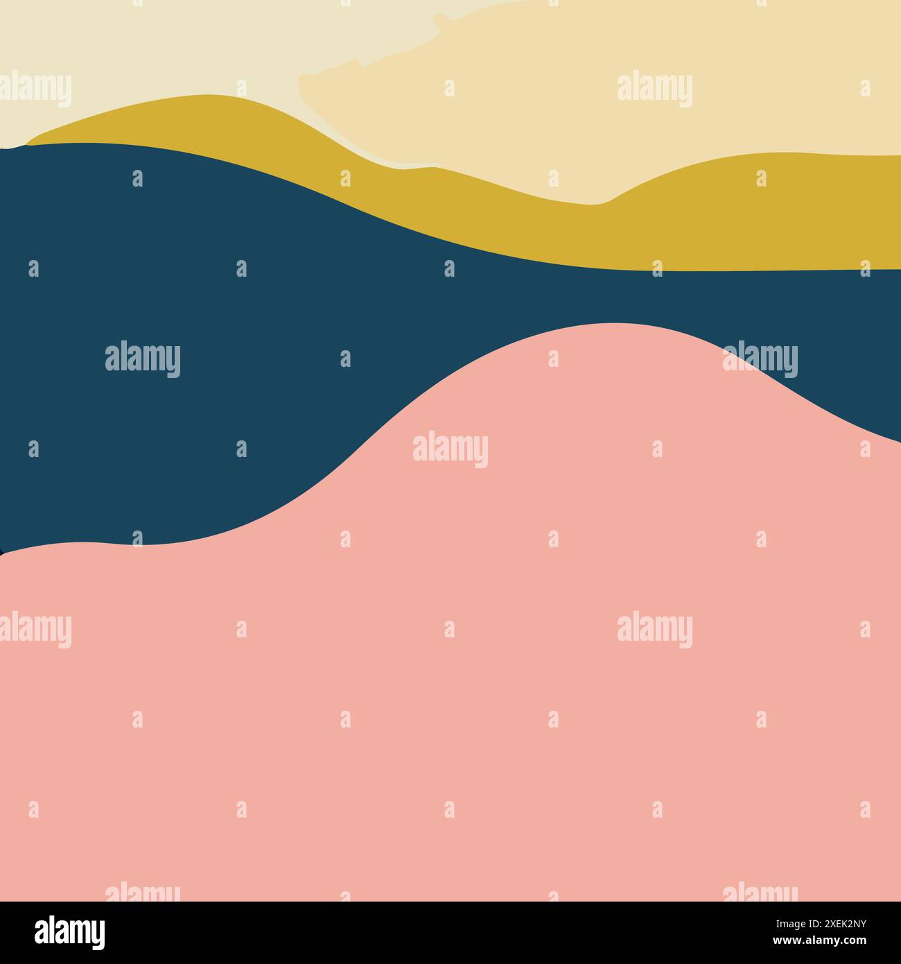 Colorful Abstract Hills Vector illustration Stock Vector Image & Art ...