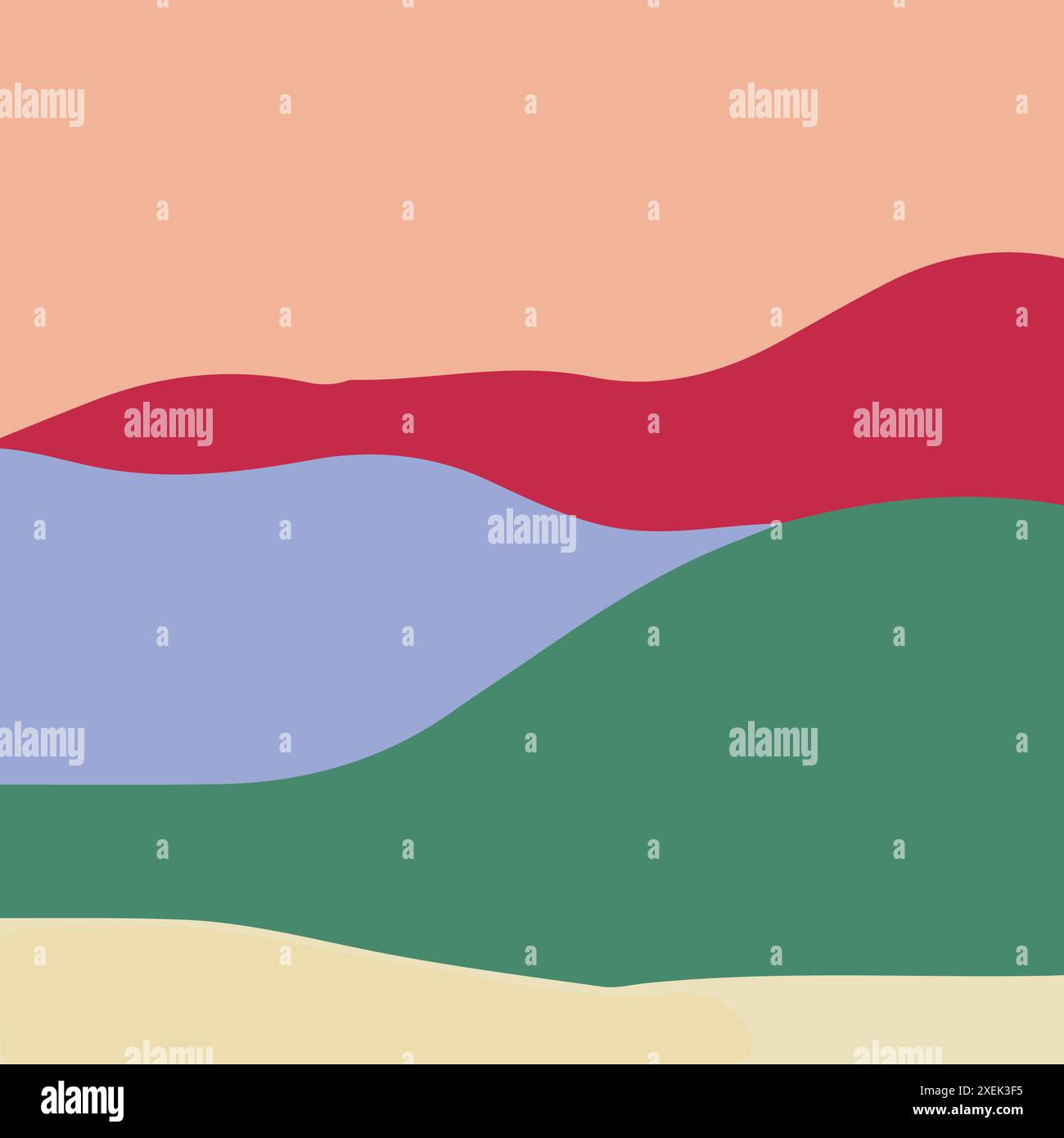 Colorful Abstract Hills Vector illustration Stock Vector Image & Art ...