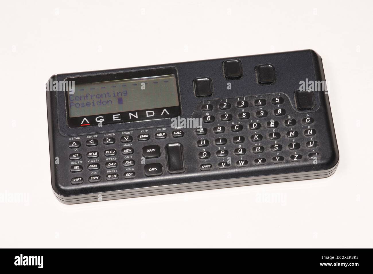 1990 Microwriter AgendA 64k, early personal digital assistant. The ...