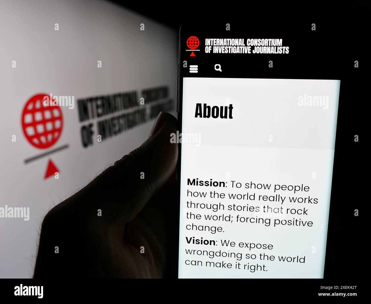 Icij logo hi-res stock photography and images - Alamy